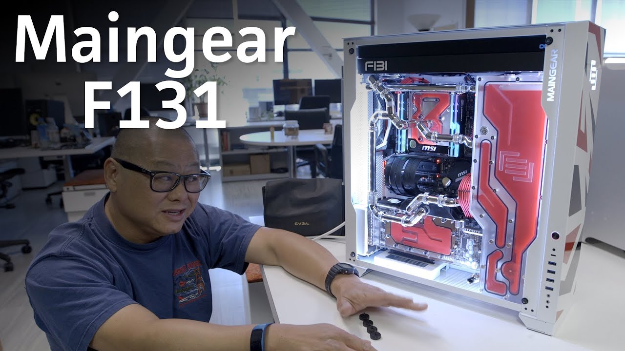 Игровая станции Maingear F131 с водяным охлаждением