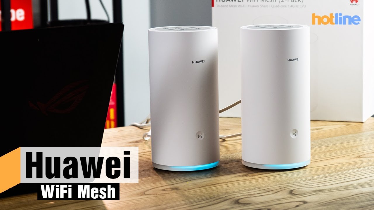 Видеообзор беспроводной Mesh-системы Huawei WiFi Mesh